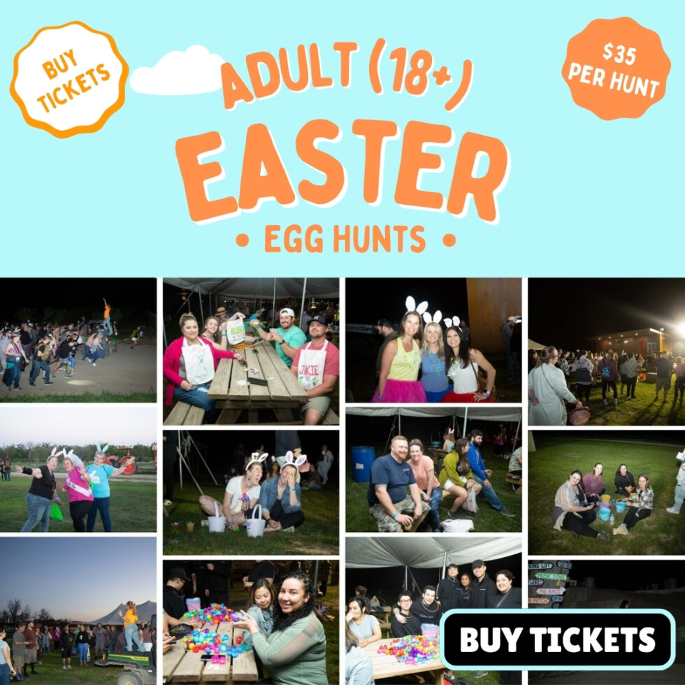 Adult Easter Egg Hunts - Sweet Eats Adventure Farm